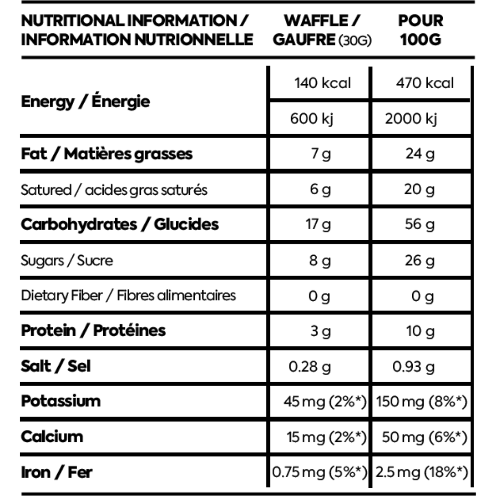Naak Ultra Energy Waffle - Chocolate - Booley Galway