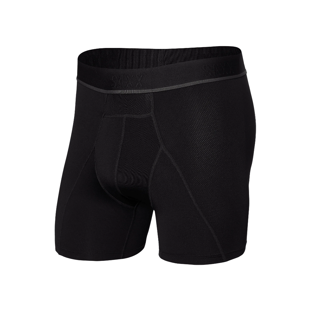 Saxx Men's Kinetic Light-Compression Mesh High Performance Boxer Brief ...